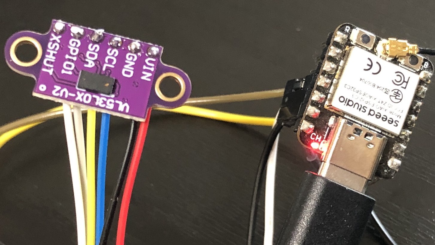 距離センサーを使ってみる その1（VL53L0X） - 趣味的ロボット研究所