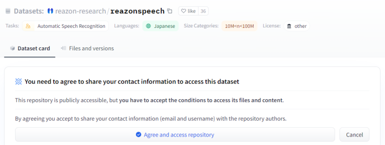 ReazonSpeechを使ってみる その1（音声認識、Python、ReazonSpeech v1.1.0） | 趣味的ロボット研究所