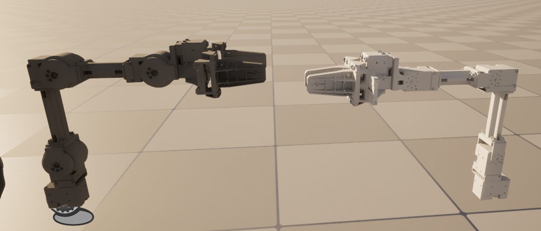 Unreal Engine 5を使ってみる その7（Open Manipulator） - 趣味的ロボット研究所