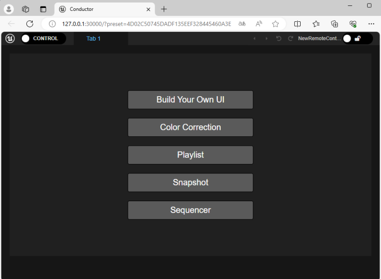 Unreal Engine 5を使ってみる その8（HTTP Request、Remote Control Web Interface、Node-RED） - 趣味的ロボット研究所