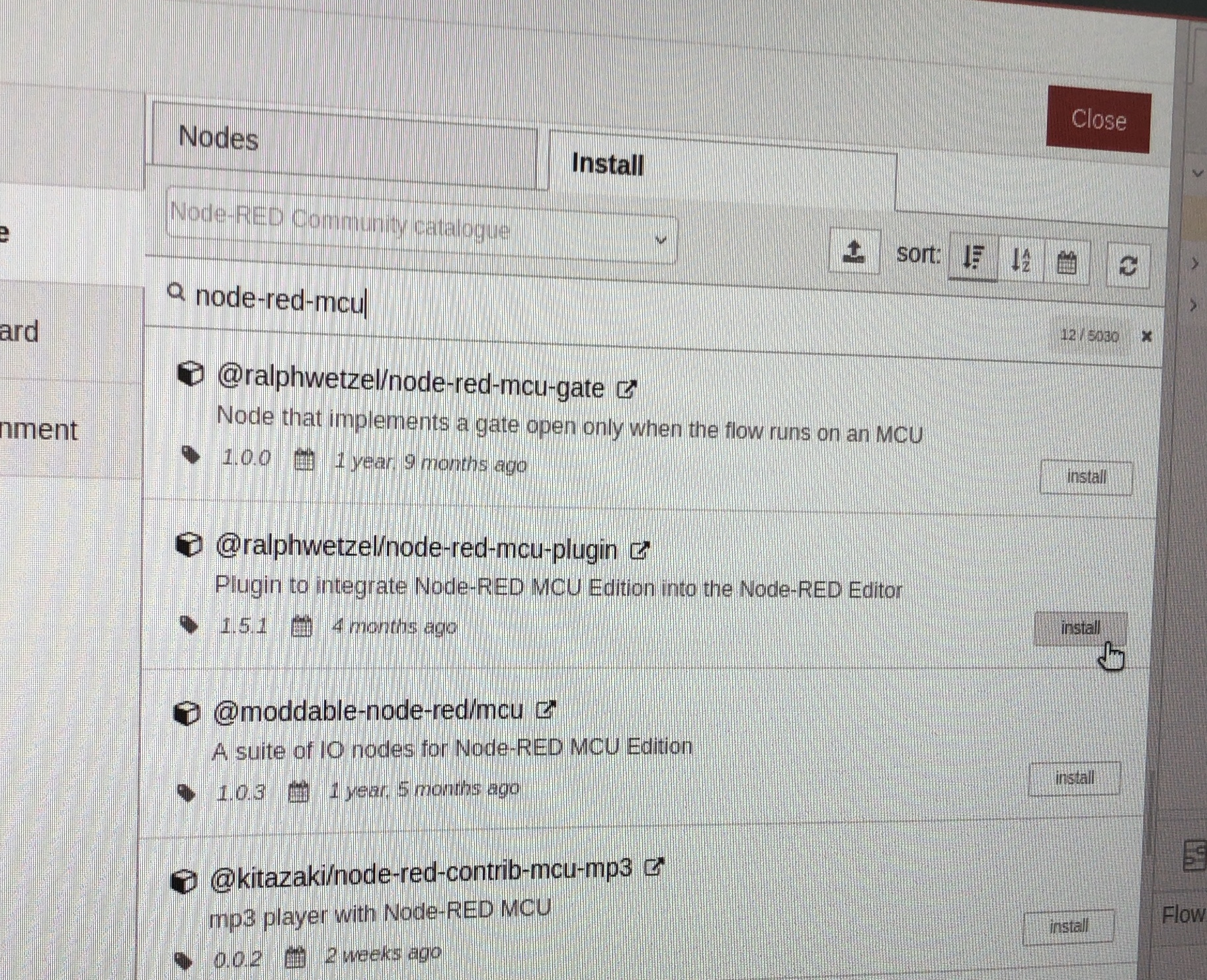 Node-RED MCUの環境を構築する（ESP-IDF v5.3対応版、Ubuntu Desktop 20.04） - 趣味的ロボット研究所