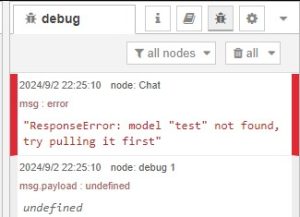 Ollamaを使ってみる その1（Gemma2、Node-RED） - 趣味的ロボット研究所