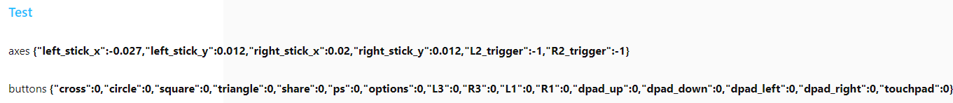 PythonでDUALSHOCK 4と通信する（Node-RED） - 趣味的ロボット研究所