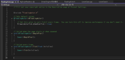 Unreal Engine 5を使ってみる その13（C++での開発） - 趣味的ロボット研究所