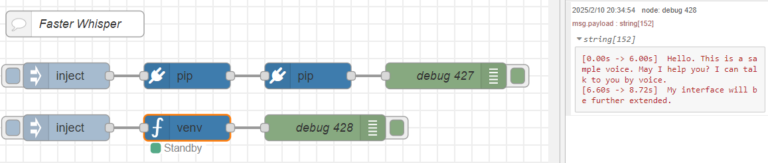Faster Whisperを使ってみる（GPUでの実行、Python、Node-RED） | 趣味的ロボット研究所