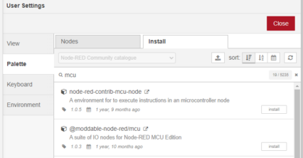 Node-RED MCUの環境を構築する（Moddable SDK 5.4.1、ESP-IDF v5.3.1対応版、Windows 11） - 趣味的ロボット研究所