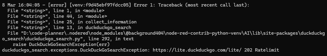 Pythonで検索してローカルLLMで要約してみる（Ollama、Node-RED） - 趣味的ロボット研究所