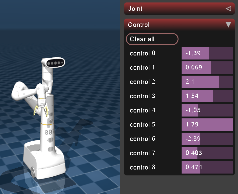 MuJoCoを使ってみる その1（環境構築、サンプルプログラムの実行） - 趣味的ロボット研究所
