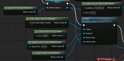 Unreal Engine 5を使ってみる その21（ObjectDeliverer、Node-RED、TCP/UDP通信） - 趣味的ロボット研究所